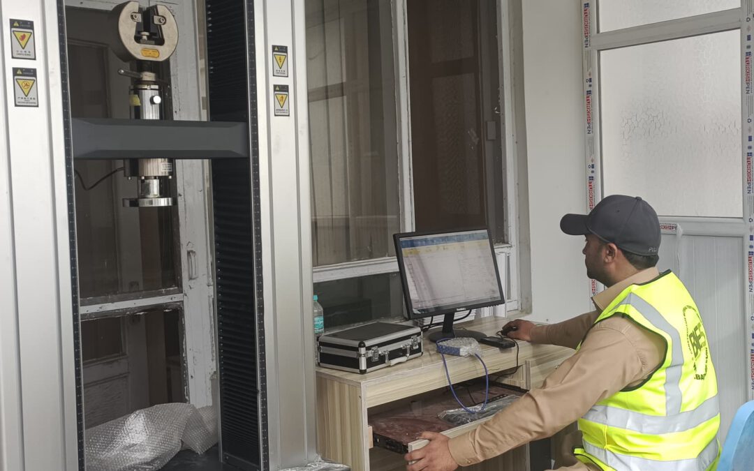 Steel Testing | Build Afghanistan Engineering Services (BAES)